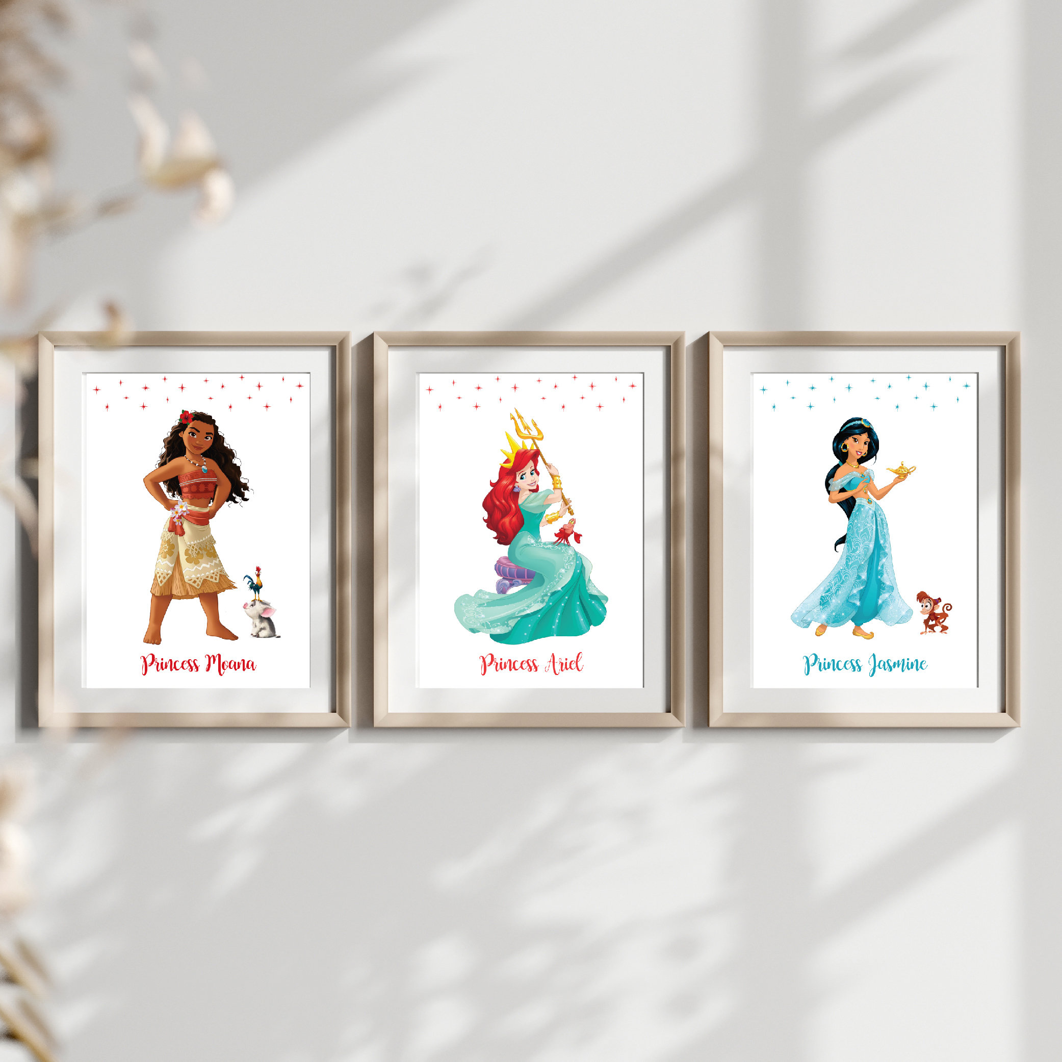 Disney Princess Art Prints