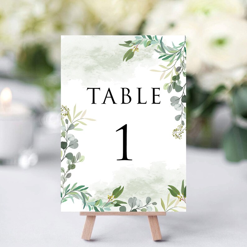 Wedding Table Numbers Reception Table Numbers Table Number - Etsy