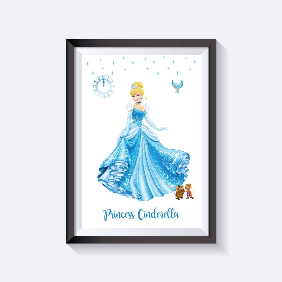 Disney Princess Prints Belle Print Cinderella Print Aurora - Etsy