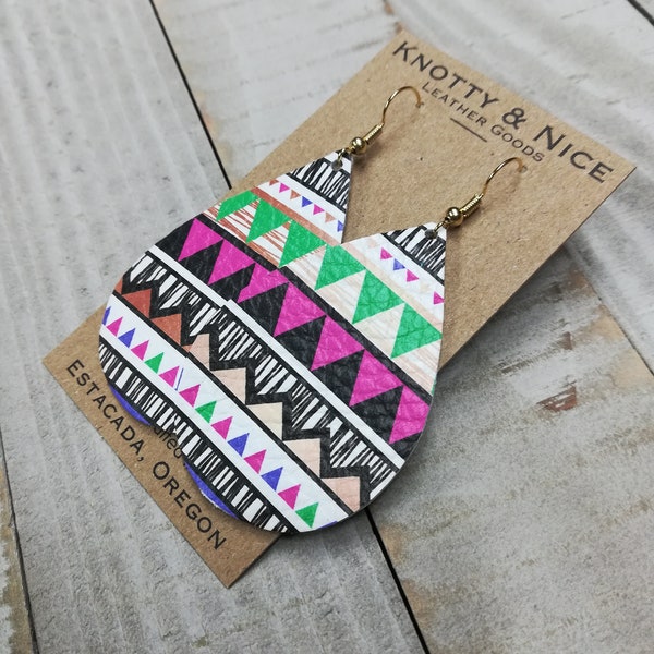 Aztec Earrings - Etsy