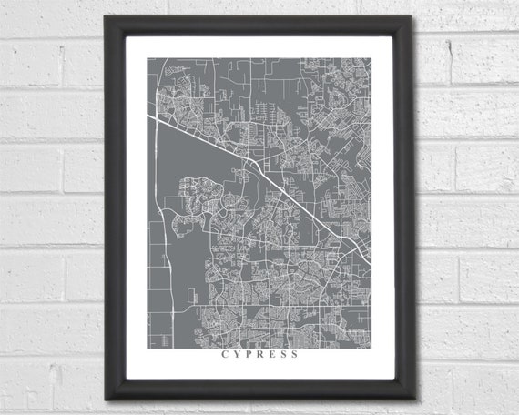 Cypress Tx Map