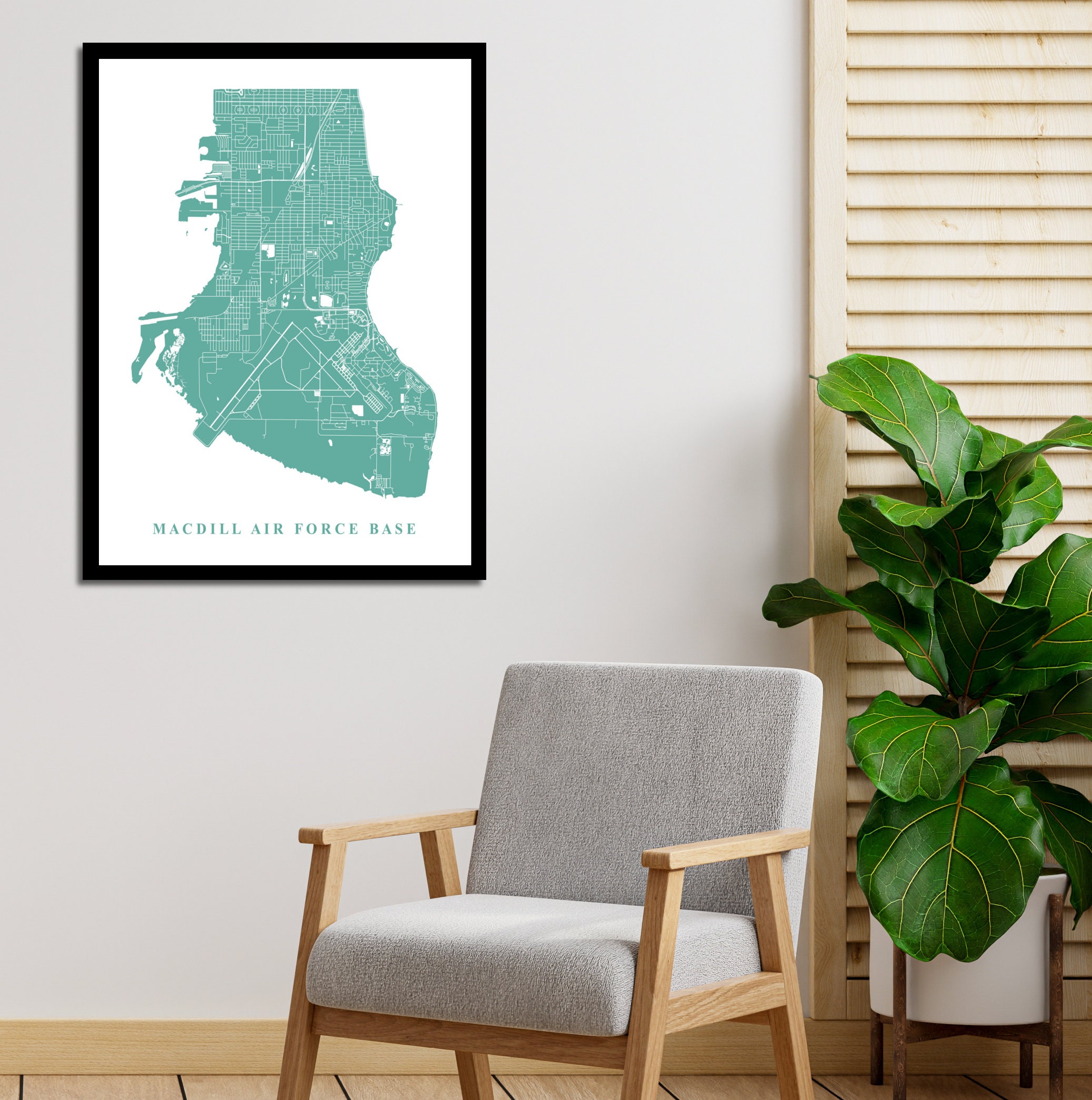 Macdill Air Force Base Map