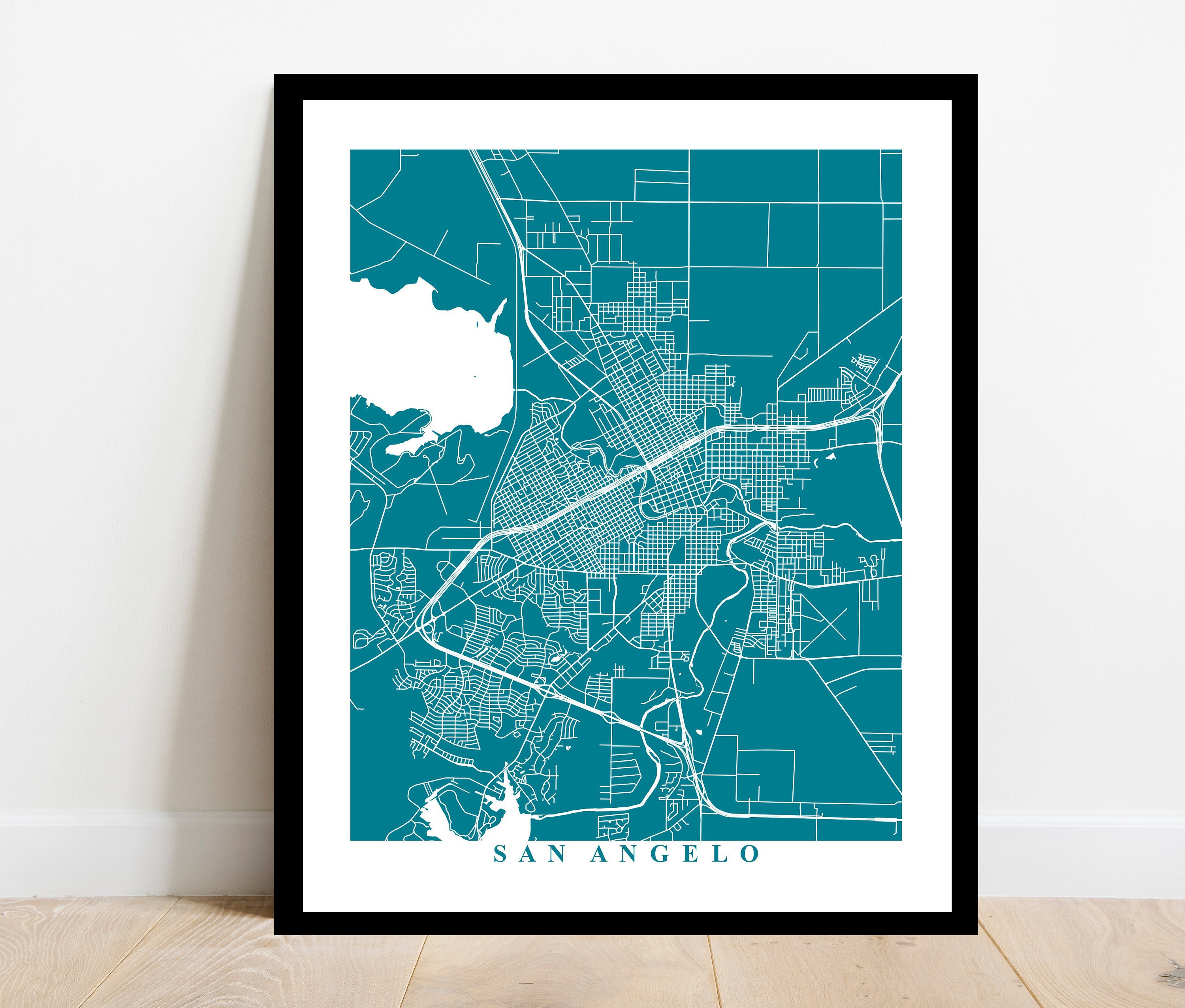 Google Map San Angelo