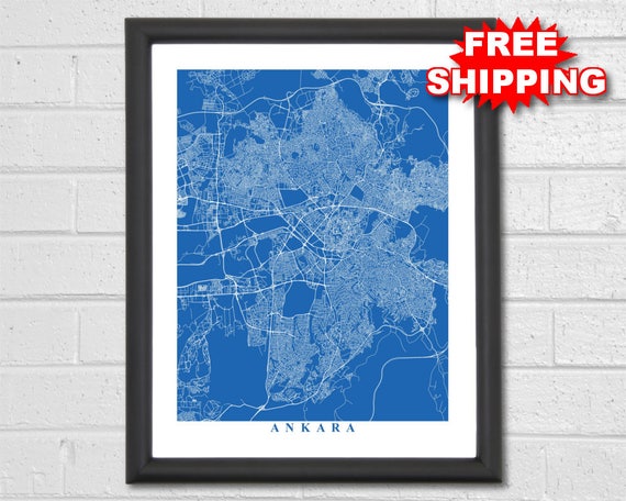 Ankara Tourist Map