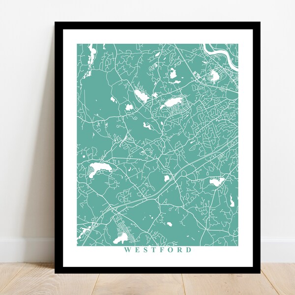 Westford Map Poster - Etsy