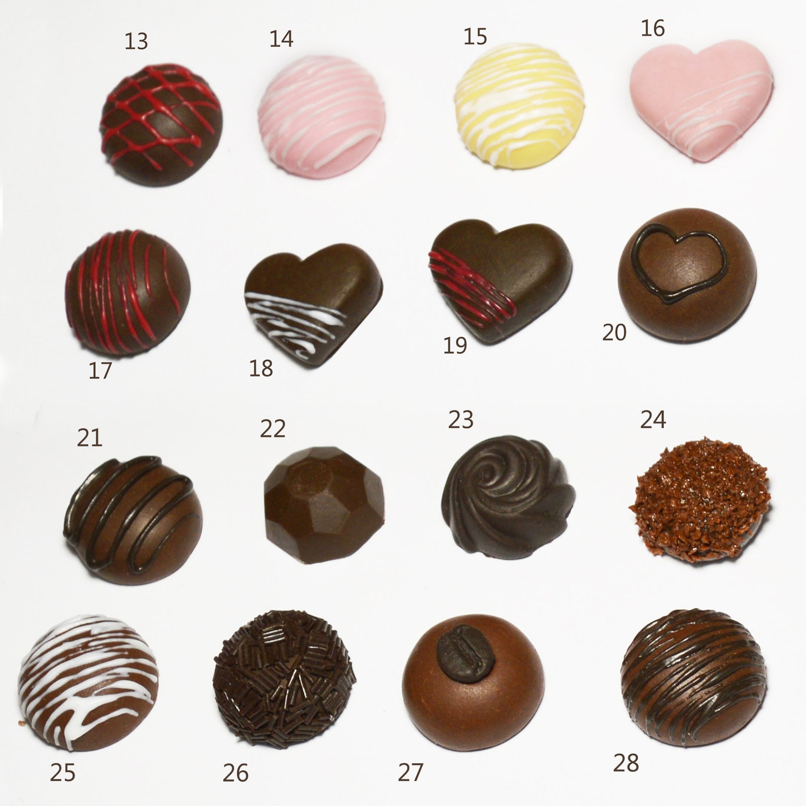 Miniature Realistic Chocolate Beads, Truffle Charm for Decor - Etsy