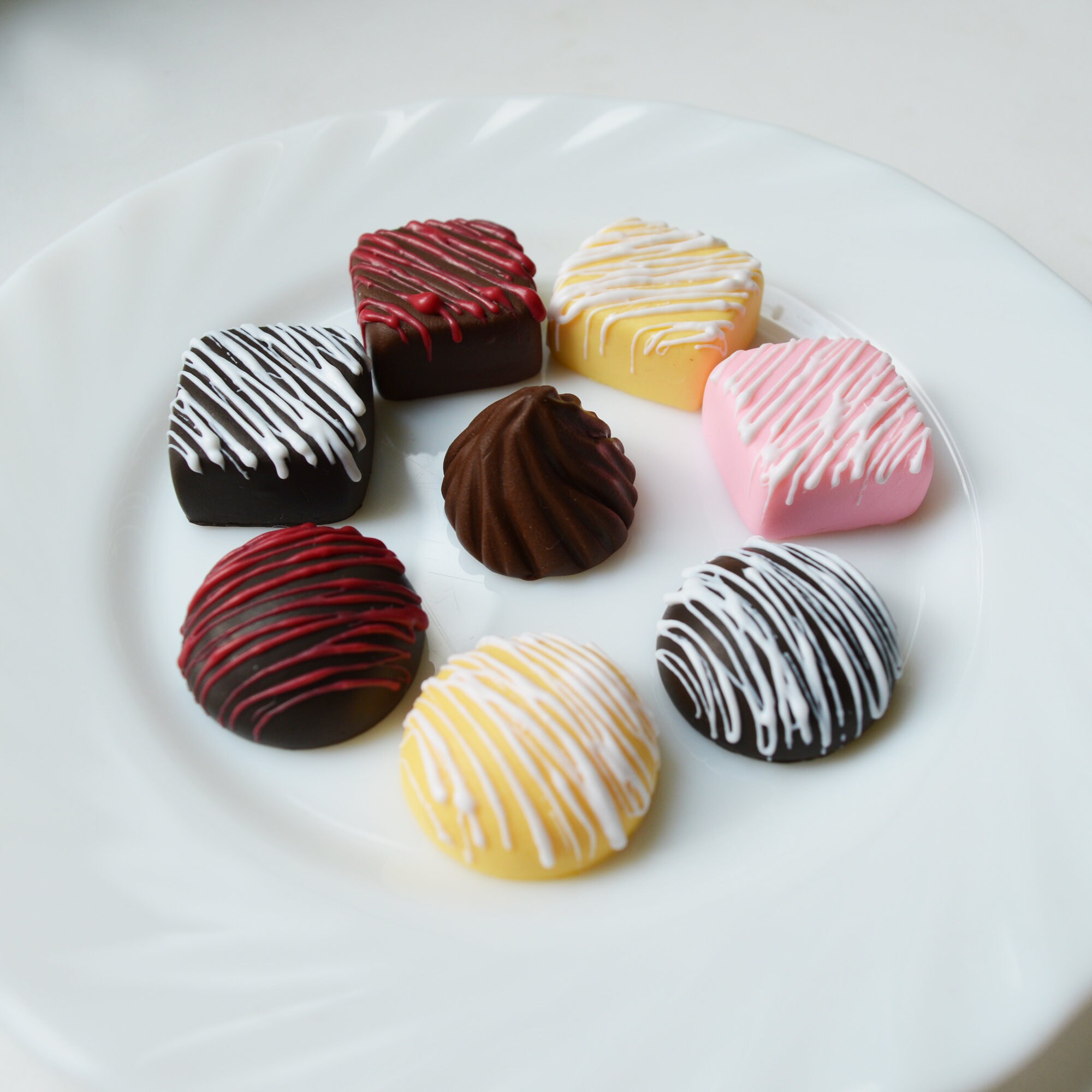 Real Size Fake Chocolates Truffle Charm for Decor - Etsy