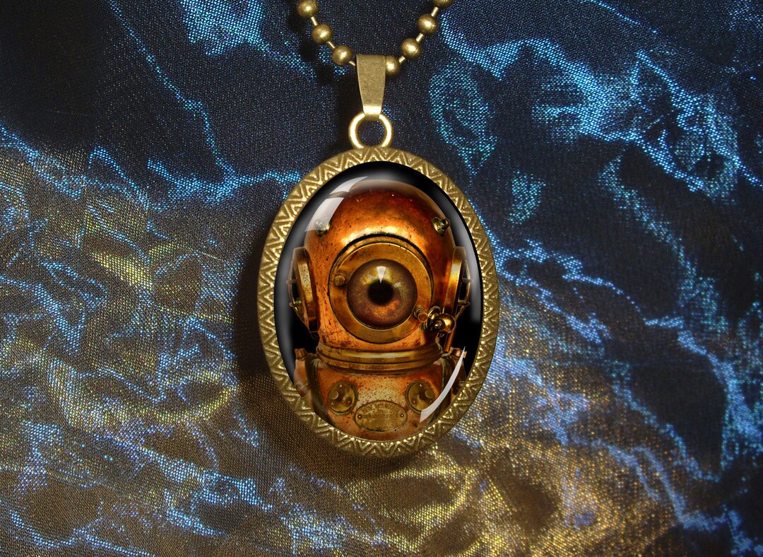 Steampunk Deep Sea Cyclops Diving Helmet Extra Large Bronze - Etsy