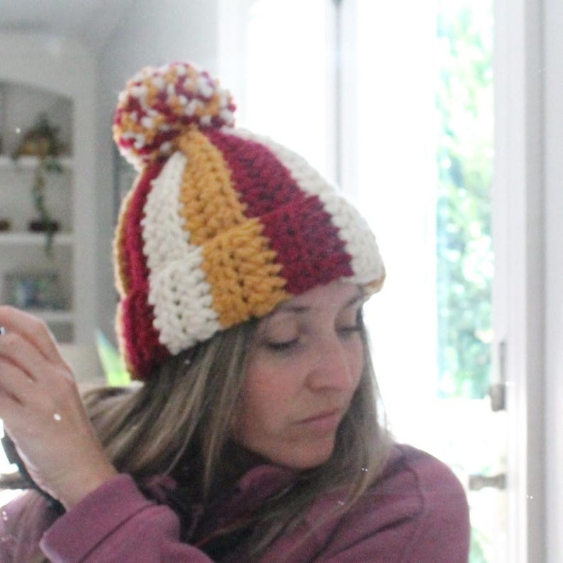 Kansas City Chiefs Crochet Hat Pattern // Go Taylor's Boyfriend - Etsy