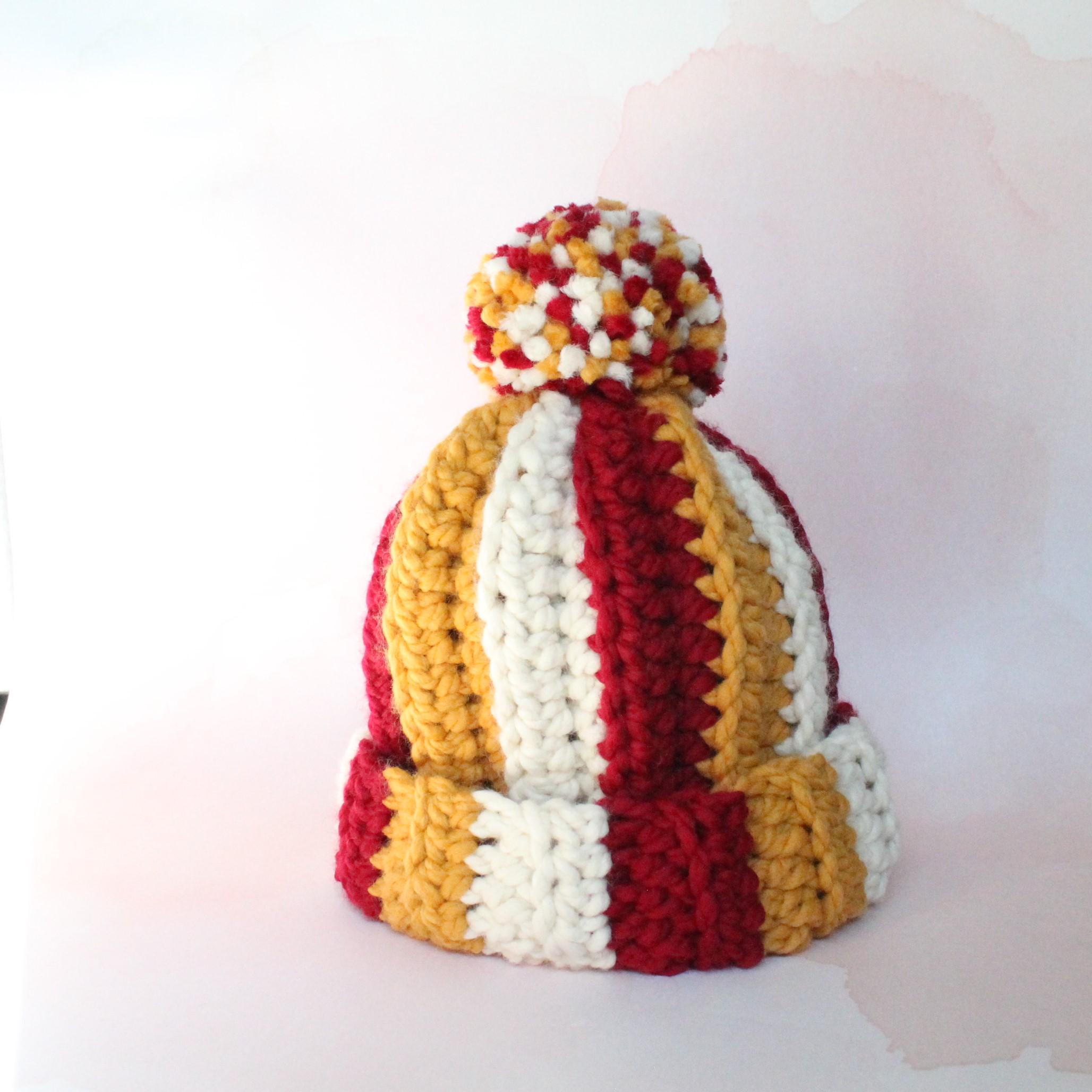 Kansas City Chiefs Crochet Hat Pattern // Go Taylor's Boyfriend - Etsy