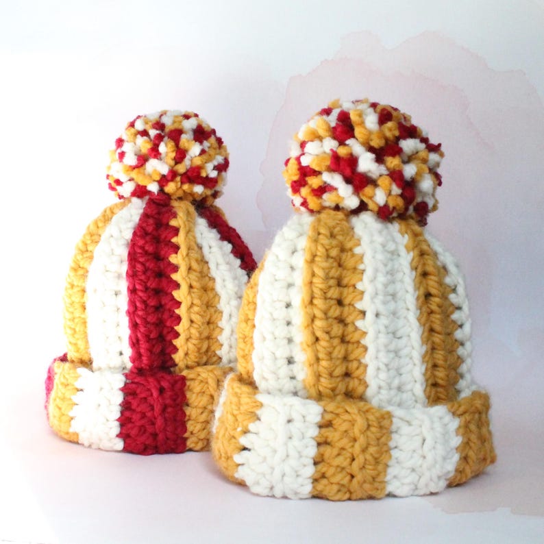 Kansas City Chiefs Crochet Hat Pattern // Go Taylor's Boyfriend - Etsy