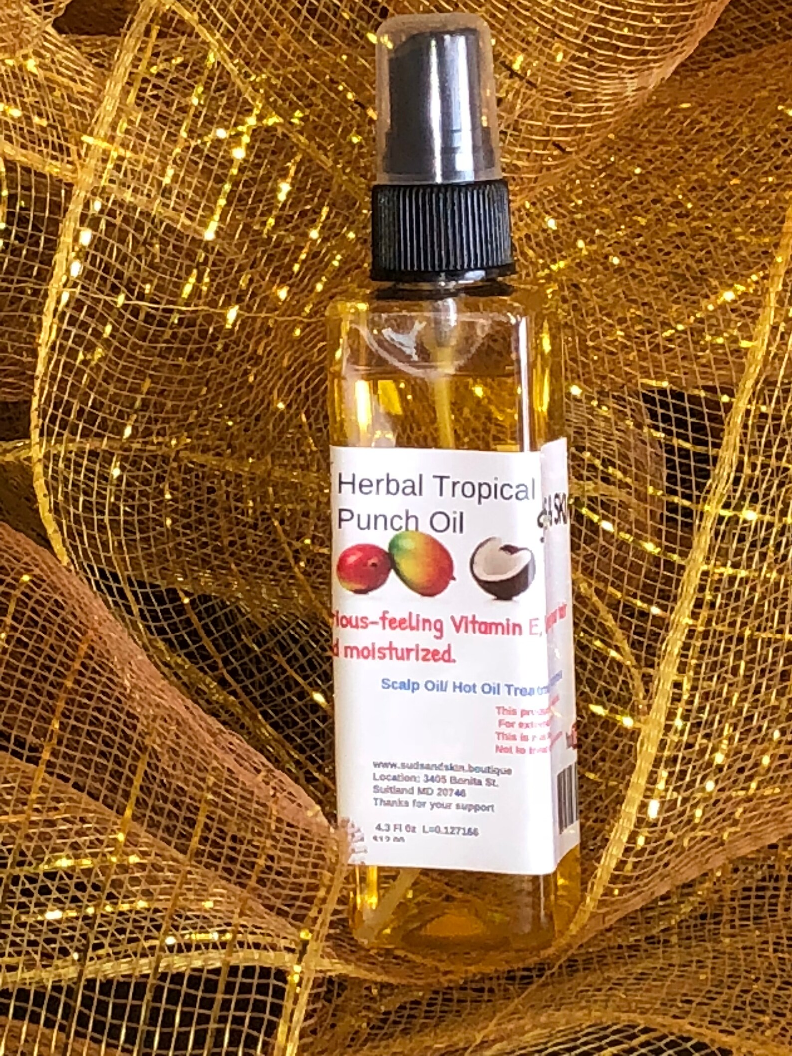 Herbal Tropical Punch Oil Scalp Treatment 32 Oz - Etsy