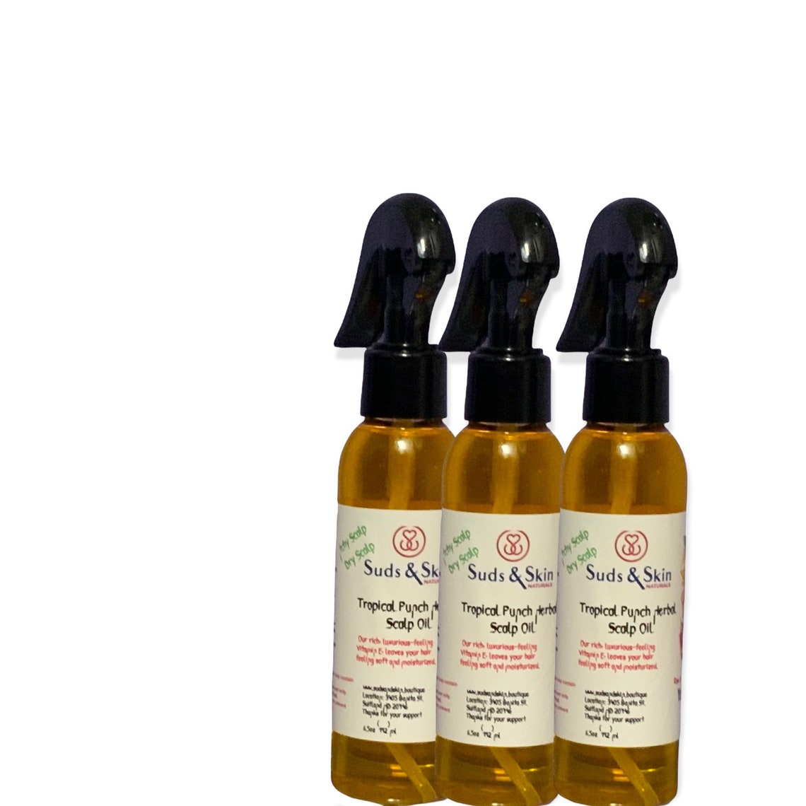 Herbal Tropical Punch Oil Scalp Treatment 32 Oz - Etsy