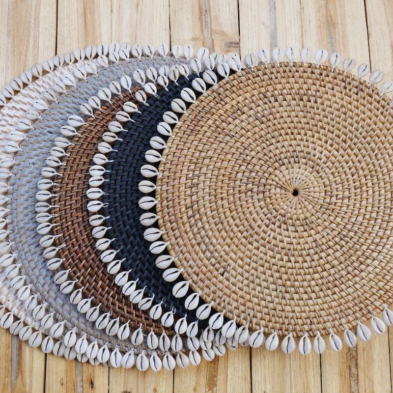 Placemats for Table Rattan - Etsy