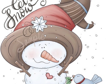 Winter Friends PNG Clipart Commercial Use Instant Digital Download Dye ...