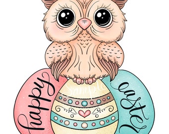 Easter Owl - Etsy