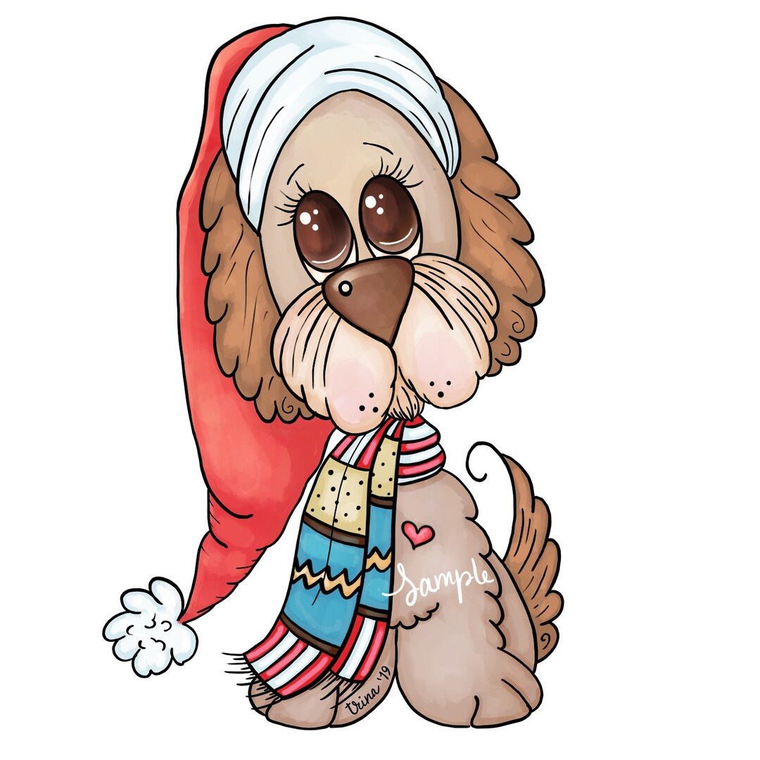 Christmas Poppy - PNG Clipart Commercial Use Instant Digital Download ...