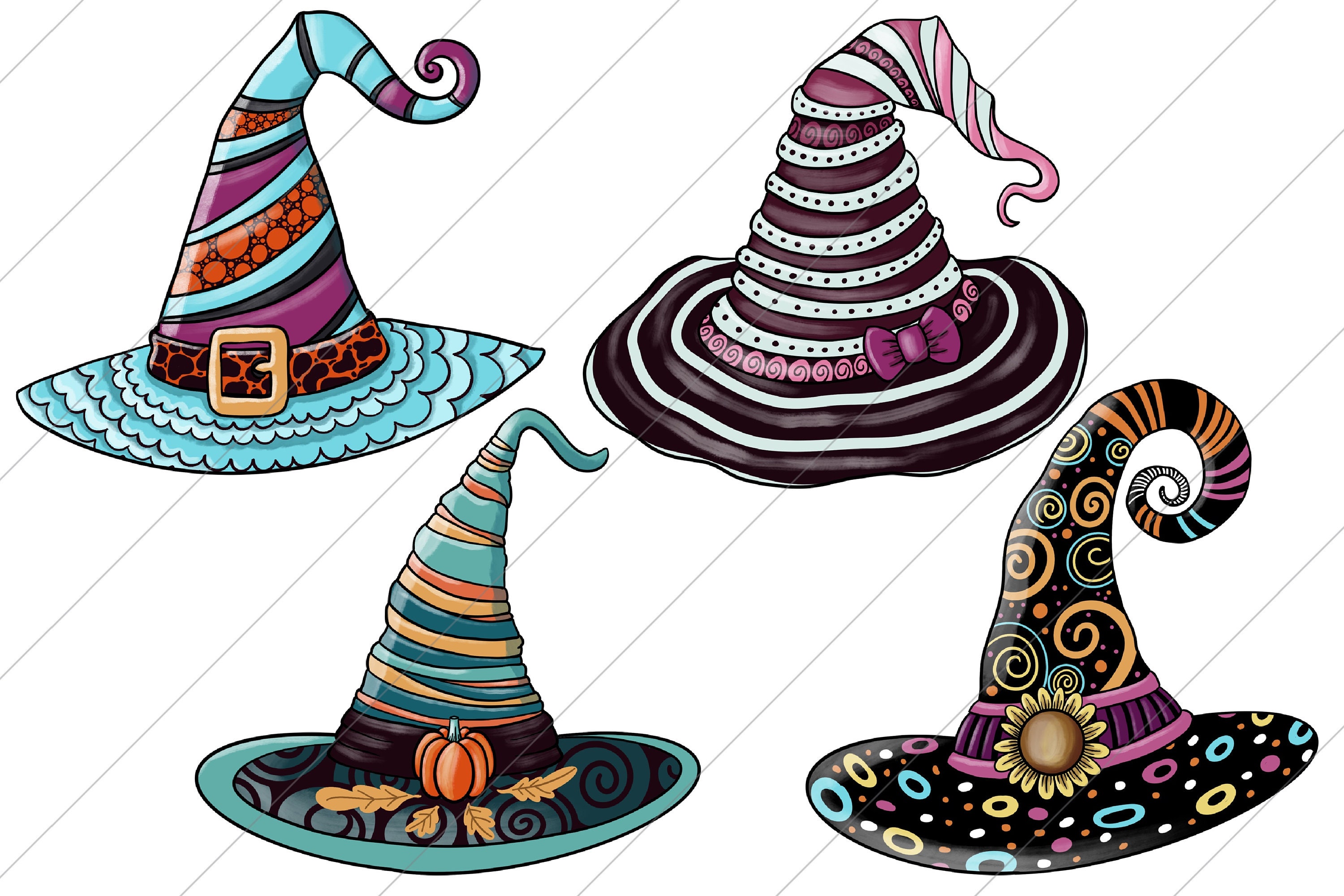 Halloween Witch Hat Clip Art