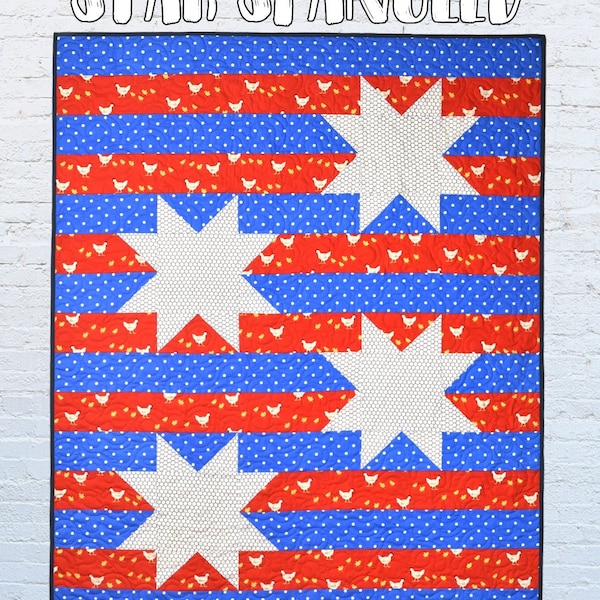 Spangled Quilt Pattern - Etsy