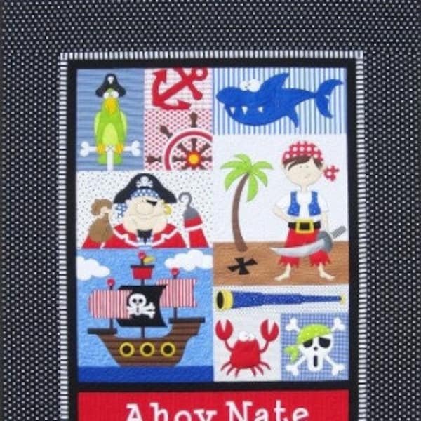 Pirate Quilt - Etsy