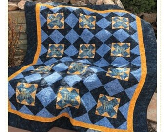 Reversal PDF Download Panel Quilt Pattern by Quilting Renditions - Etsy