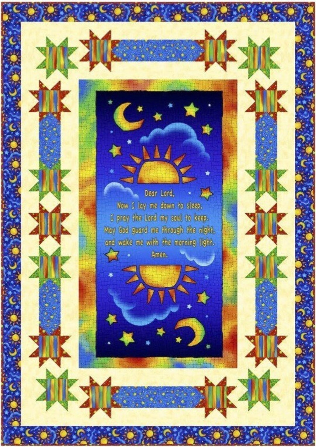 Bedtime Stars PDF Download Quilt Pattern by Pine Tree Country Quilts - Etsy