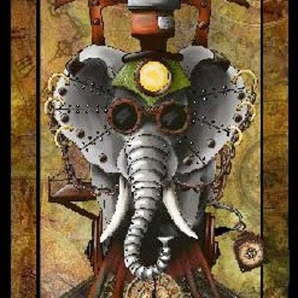 Steampunk Fabric - Etsy