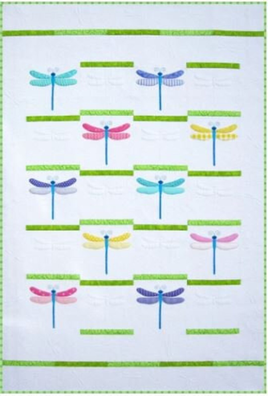 Dragonfly PDF Download Quilt Pattern by Amy Bradley - Etsy