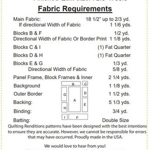 Picture That PDF Quilt Pattern by Quilting Renditions - Etsy