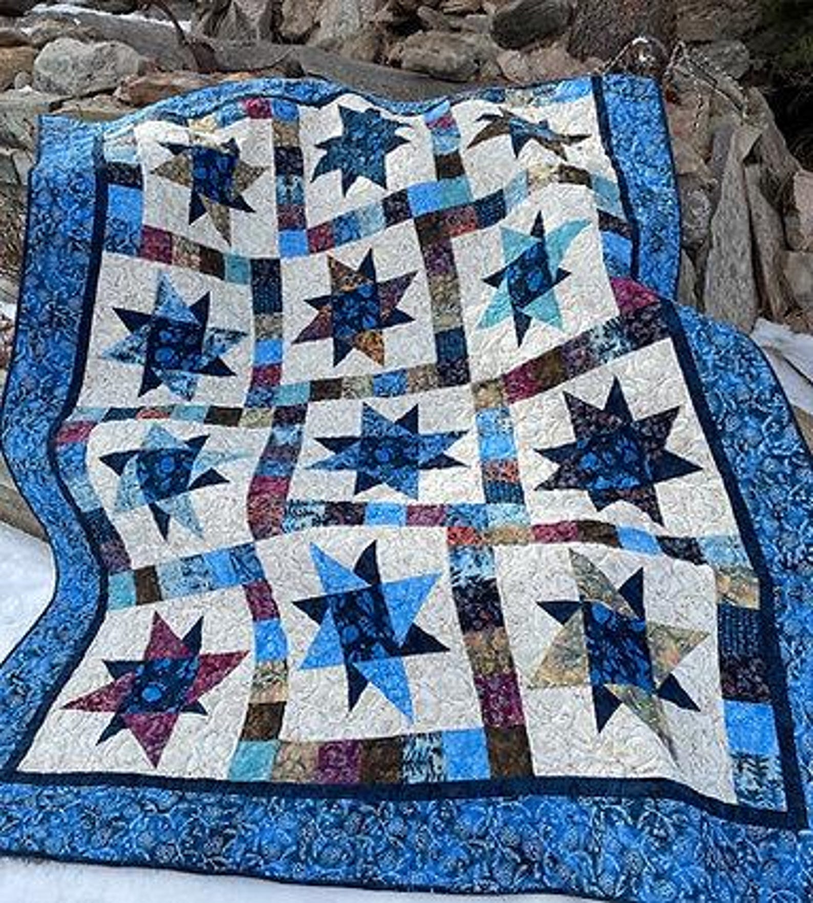 Pinballs PDF Download Quilt Pattern by Quilting Renditions - Etsy