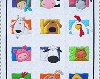 Amy Bradley Designs Animal Whimsy Quilt Pattern - Etsy