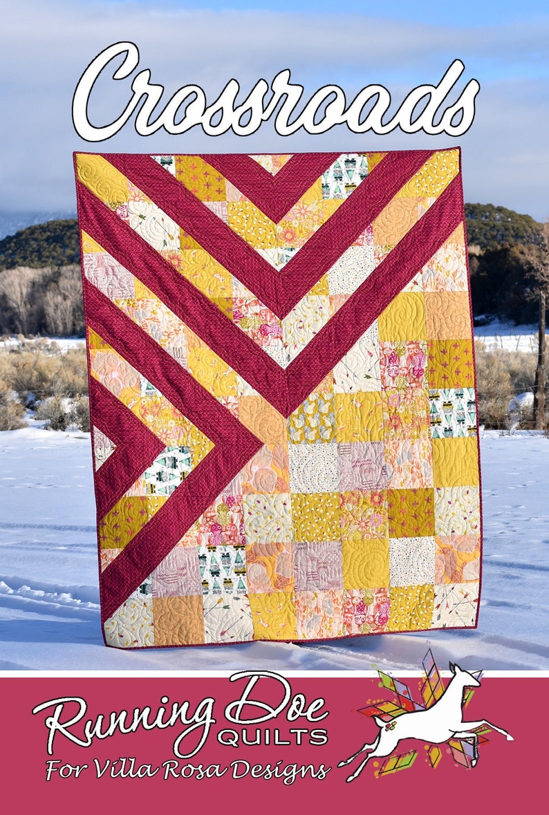 Crossroads PDF Quilt Pattern by Villa Rosa Designs - Etsy