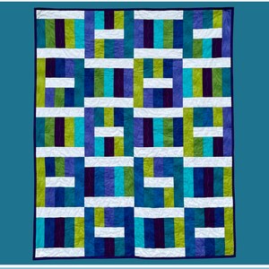 June 2024 PDF Quilt Pattern Collection of 5 Digital Patterns by Villa ...