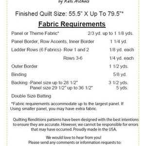 Ladders PDF Download Panel Quilt Pattern by Quilting Renditions - Etsy