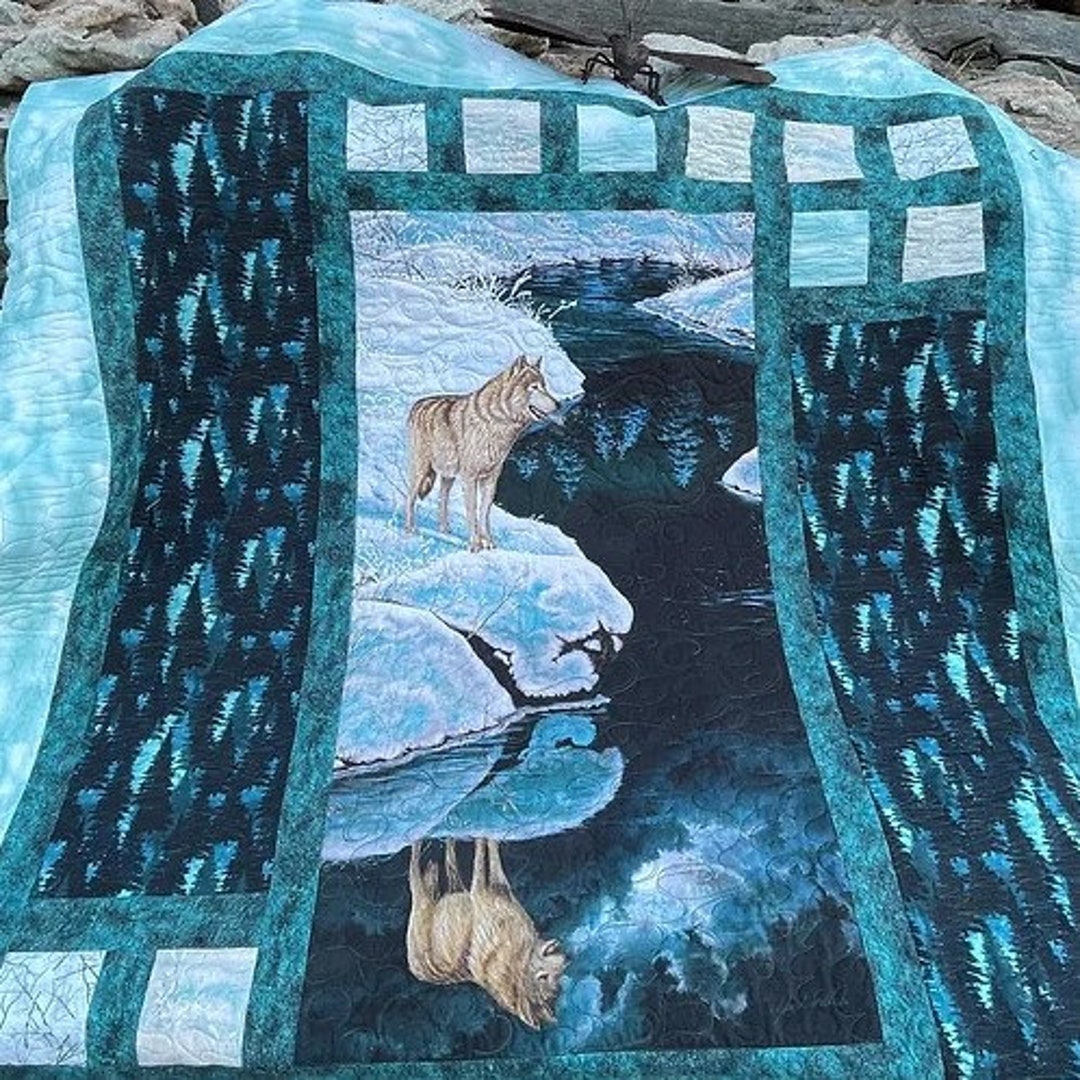 Triptych PDF Download Panel Quilt Pattern by Quilting - Etsy
