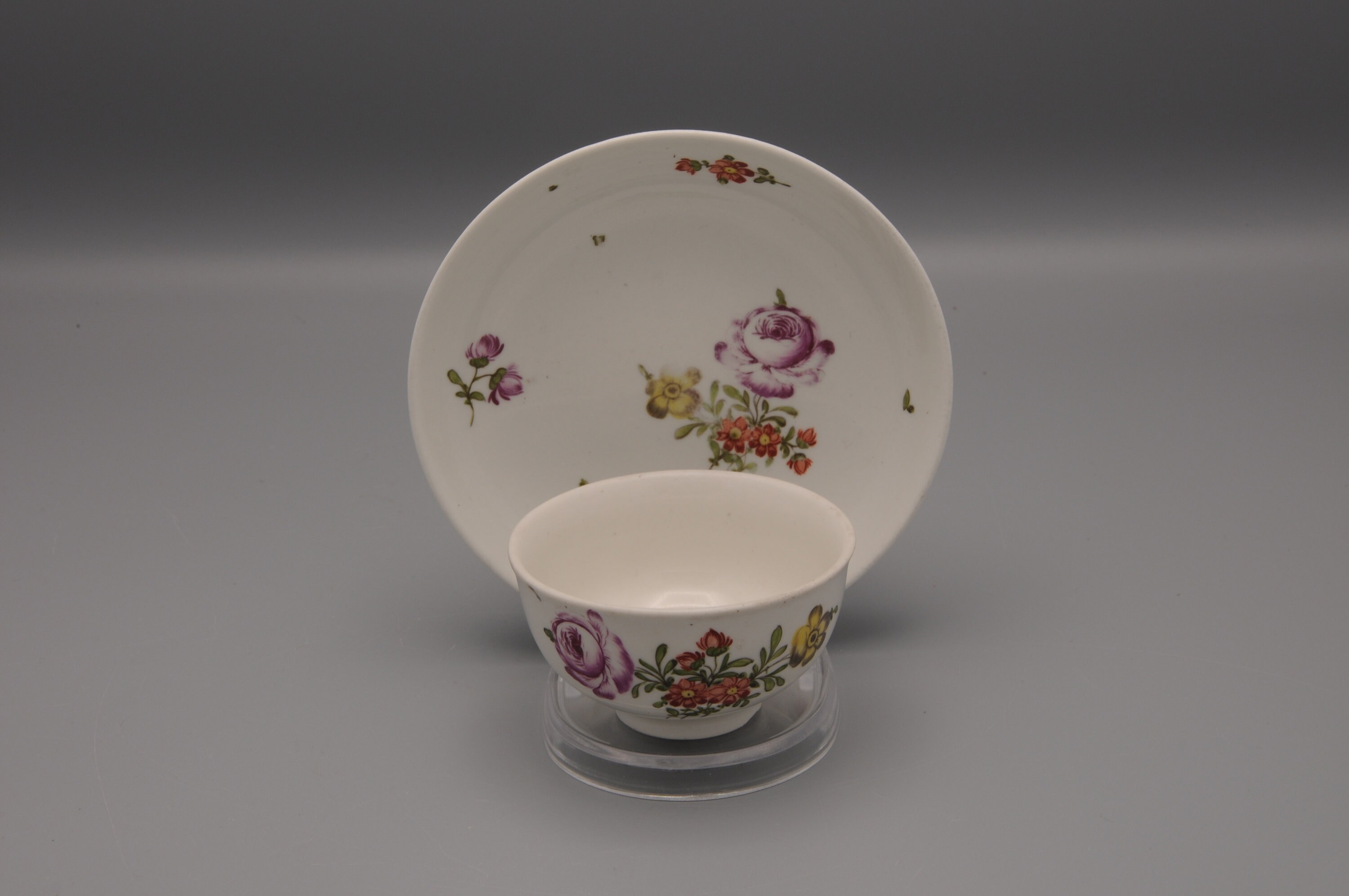 Vienna Porcelain Rococo Cup and Saucer, Late 18th Century - Etsy