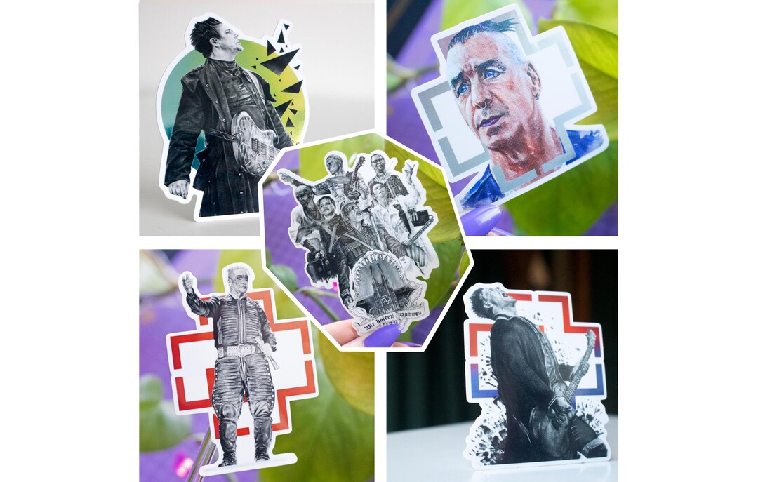 Ramm Vinyl Sticker Gift for Metal Lover Gift for Friend Waterproof RZK ...