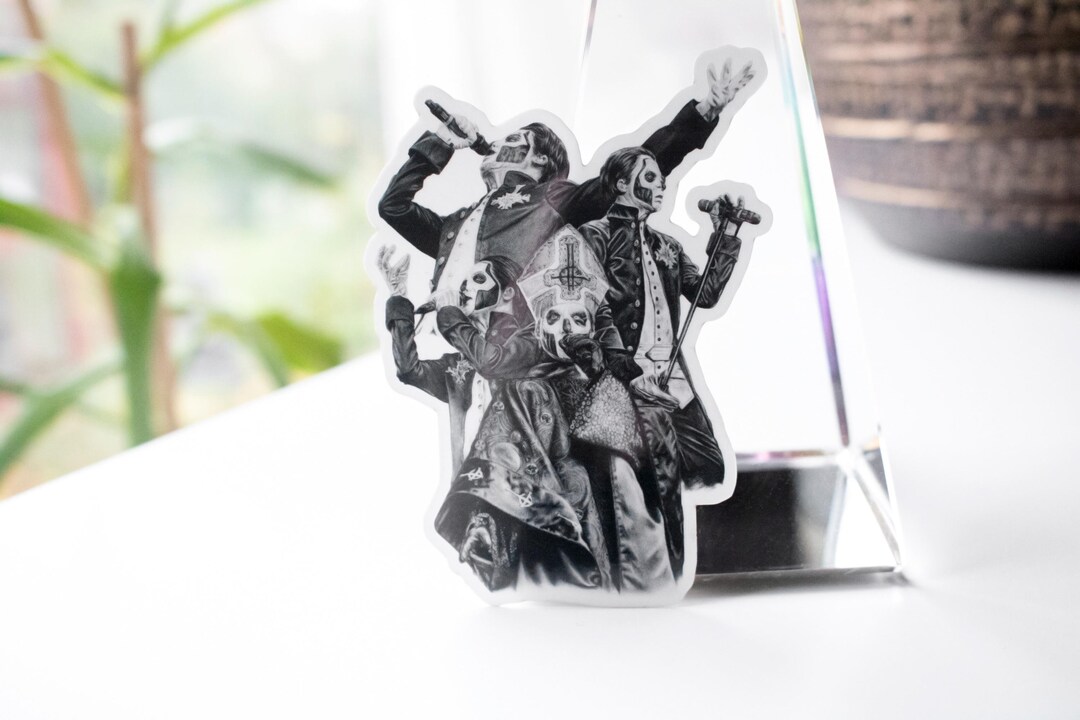 Terzo Sticker Vinyl Sticker Ghost Sticker Gift for Metal Lover Gift for ...