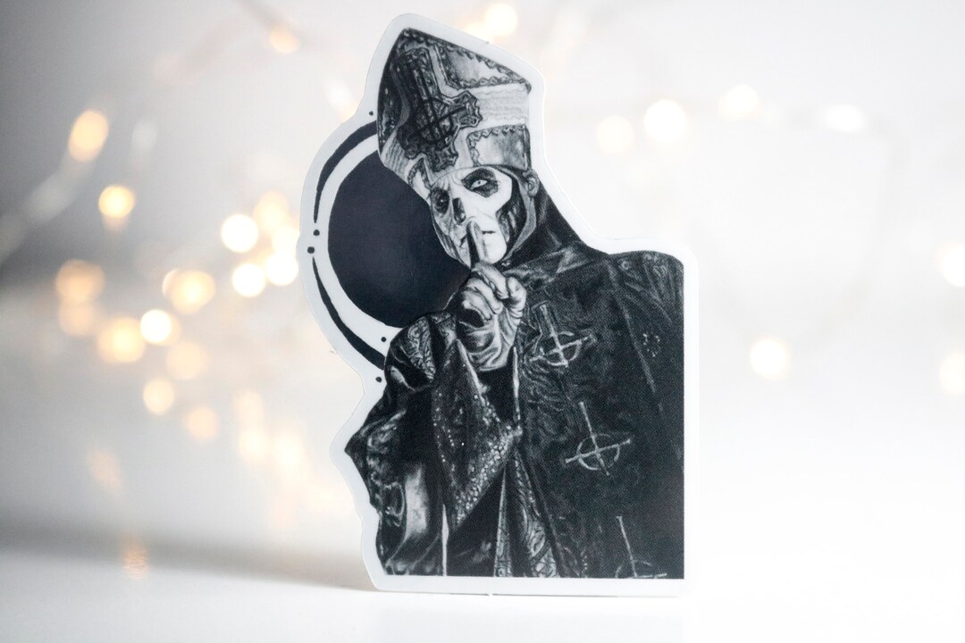 Terzo Vinyl Sticker Ghost Vinyl Sticker Gift for Metal Lover Gift for ...
