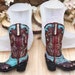 Cowboy 3 D Western Boots-shoes Silicone Mold #2-farm Boots-rodeo Boots ...
