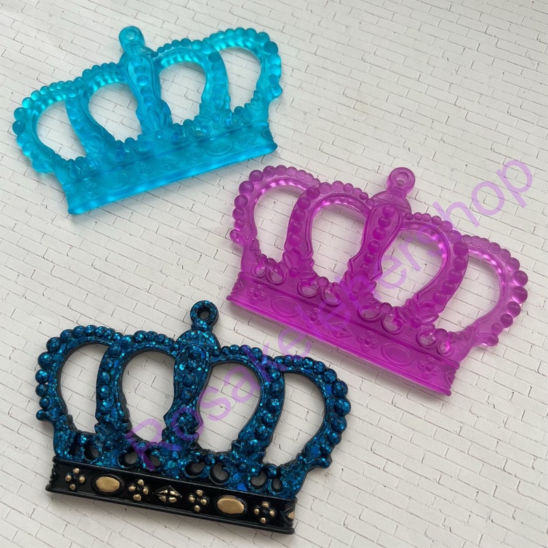 Resin Crown Flatback - Etsy