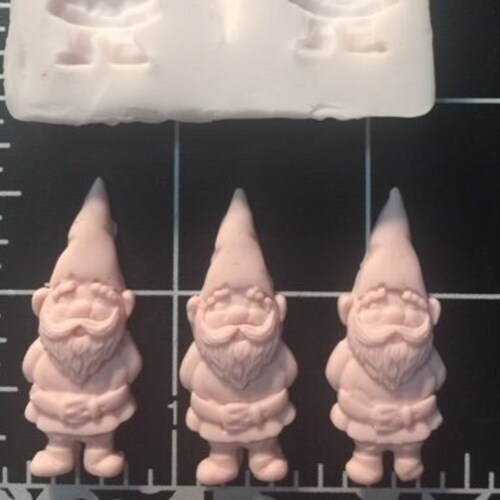 1.5 Garden Gnome Silicone Mold - Etsy