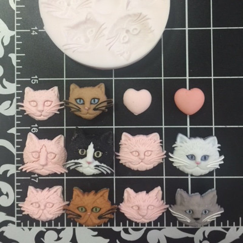 Cat Face Mold - Etsy