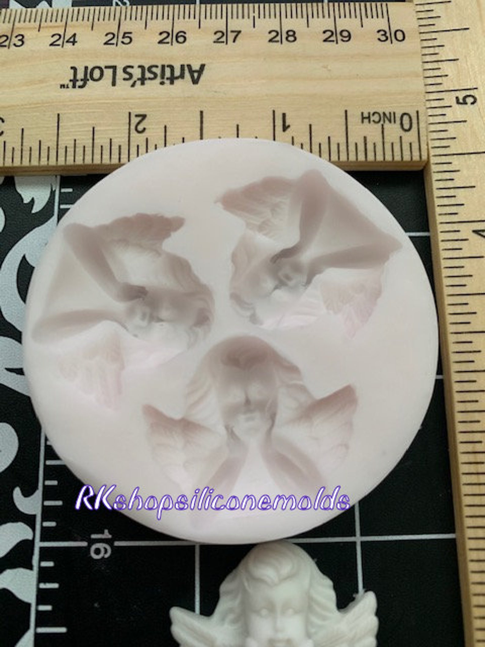 Angels Silicone Mold Size Small for Resin-handcrafts-polymer - Etsy