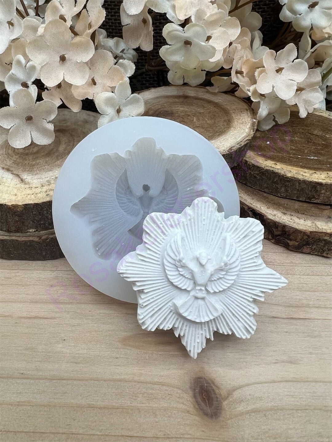 HOLY SPIRIT Silicone Mold for Christmas Ornament-resin-handcrafts ...