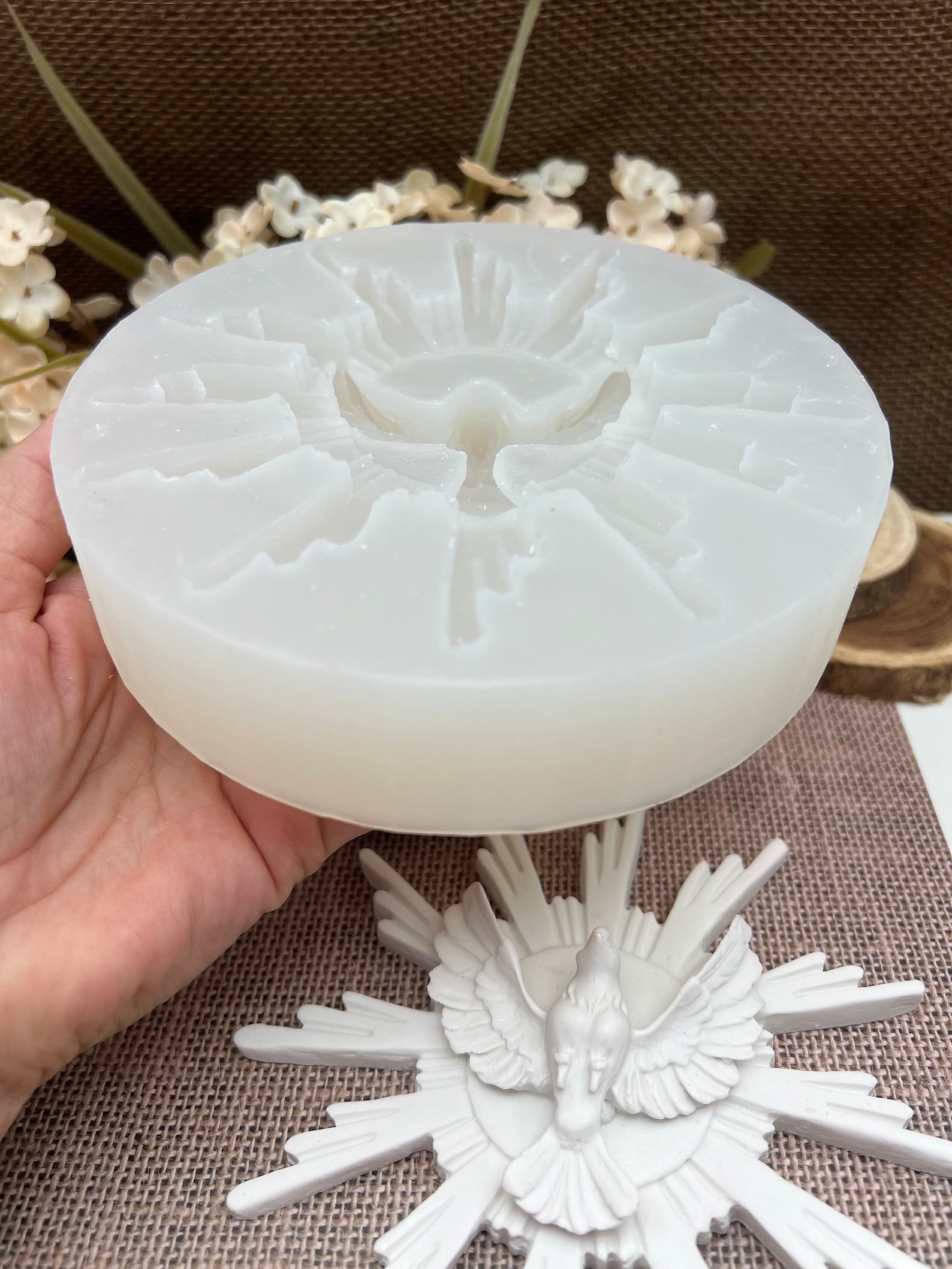 HOLY SPIRIT Handmade Silicone Mold #8 for Christmas Ornament-holidays ...