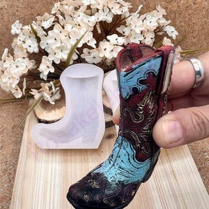 Cowboy 3 D Western Boots-shoes Silicone Mold #2-farm Boots-rodeo Boots ...