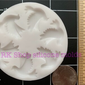 Dove Bird Silicone Mold 6 Cavities Size Tiny for Fondant-resin ...