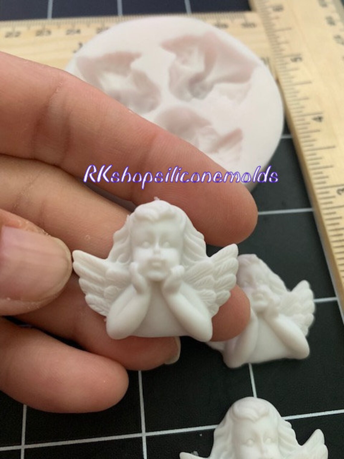 Angels Silicone Mold Size Small for Resin-handcrafts-polymer - Etsy
