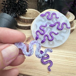 Halloween SNAKE Handmade Silicone Mold-wild Animal for Resin-crafts ...